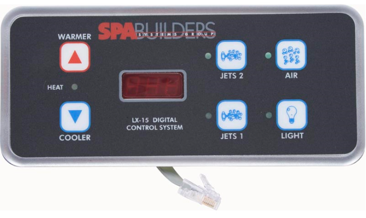 Spa Builders AP-1400 Spa Pack 5.5kW Heater Timer