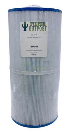 Cal Spa Filter 50SqFt FIL50-5D12H2MFT AntiBacterial Tuff