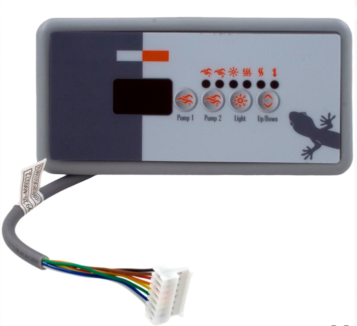 TSC-9 Gecko Control Panel 0202-007154 No Overlay