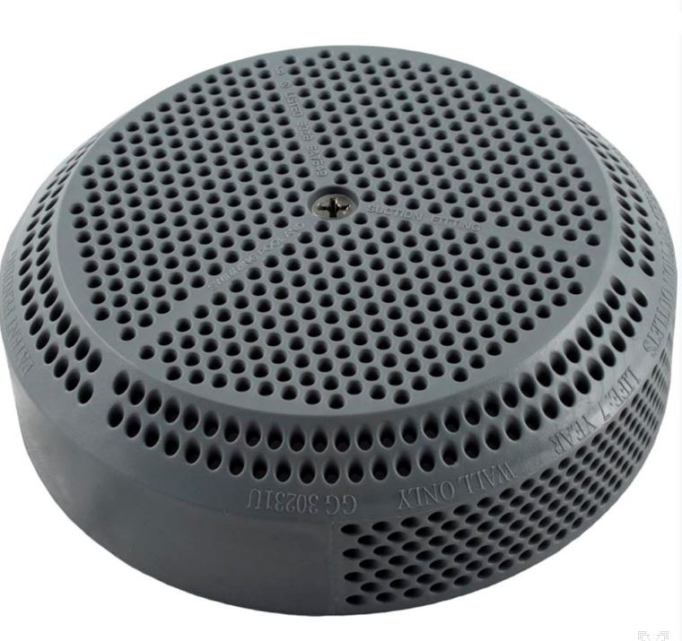 Aquastar 4 Inch Gray Suction Cover 4HP103 VGB