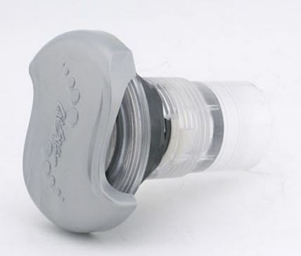Cal Spas PLU21300508 Air Control Cap Black Titanium Swoosh Style