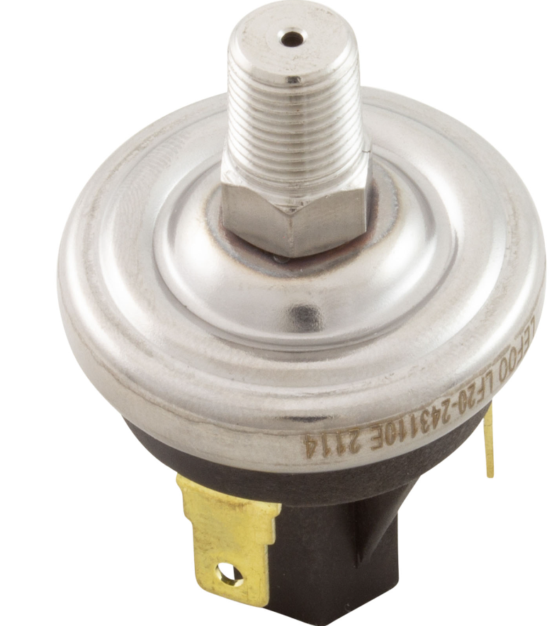Gecko M and S Class Heater 2PSI Pressure Switch 1A HYD34-0178C-K