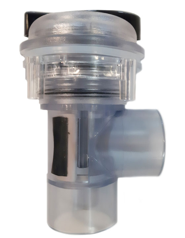 CMP 1 Inch On Off Valve 25036-191-999 Clear Strong Spas