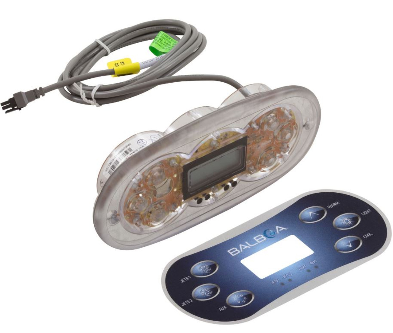 Balboa TP600 6 Button Control Panel 55673-09