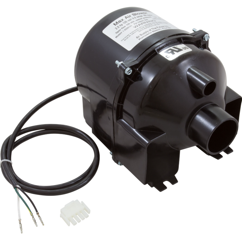 Blower MAX-AIR 2HP 120V AMP Plug 2518120-AMP