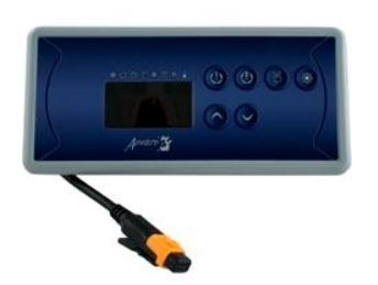 Coast Spa Gecko TSC-46 10 Button Control Panel LCD