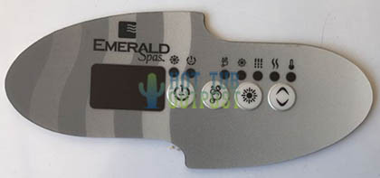 Great Lakes VL600 6 Button Control Panel 90053500 Emerald Spa