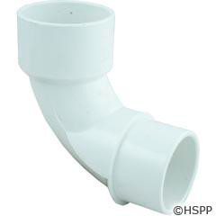 Waterway Sweep Ell 90 Degree PVC Elbow 2s x 2spg 411-9120