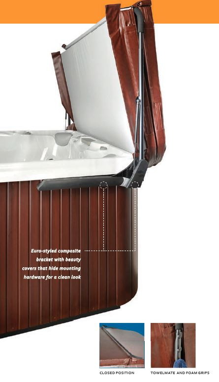 Spa Cover Lifter Covermate III Hydraulic Covermateiii CMIIIPLAST