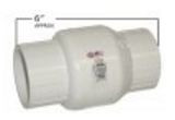 Jacuzzi Spa Check Valve 1/2 Inch PVC 3lb Spring