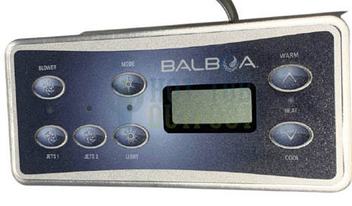 Balboa Serial Standard Control Panel 53189 7 Buttons
