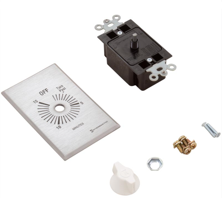Intermatic Spring Wound Timer 15 Min FF415M No Hold DPST