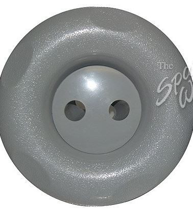 Pentair 4 1/4 Inch Cyclone Luxury Pulse Nozzle Jet 940049WW Gray Large Face
