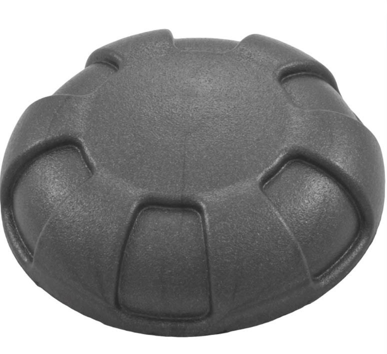 Waterway 662-3619-DSG 1 Inch 6-Spoke Air Control Knob Dark Gray