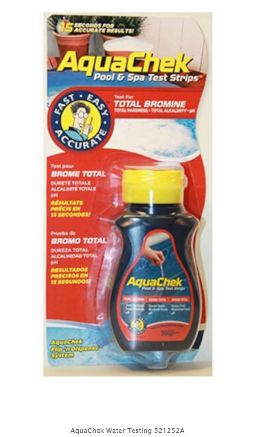 Aquachek 521252A Total Bromine Test Strips 50ct