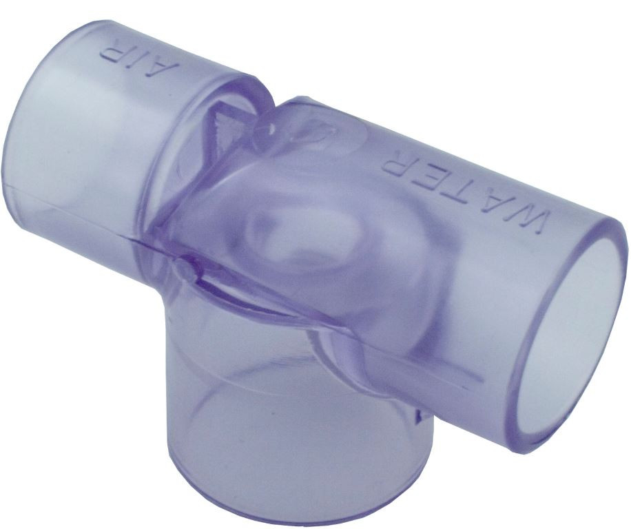 Balboa Aqua Fan Jet Body Tee 1 Inch 46034000 Clear