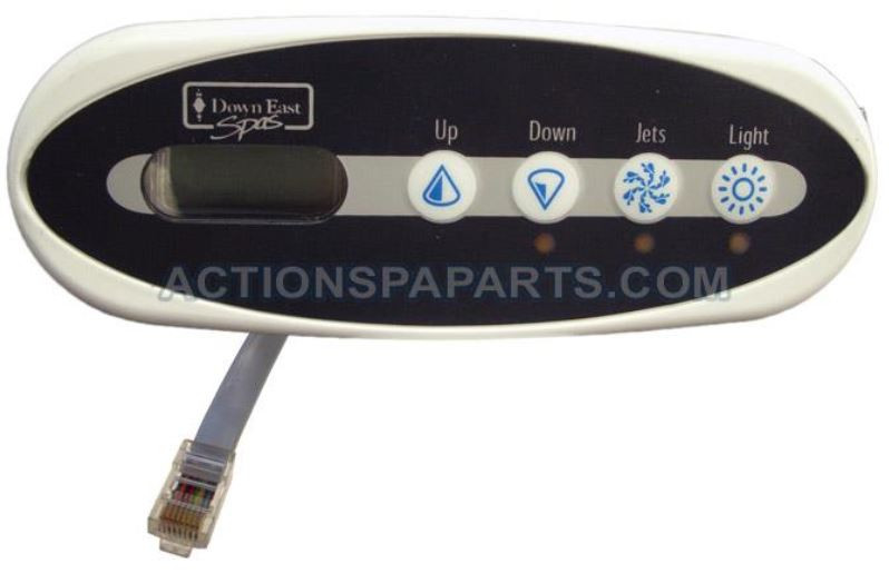 Master Spa Control Panel MAS25 4 Button X310000