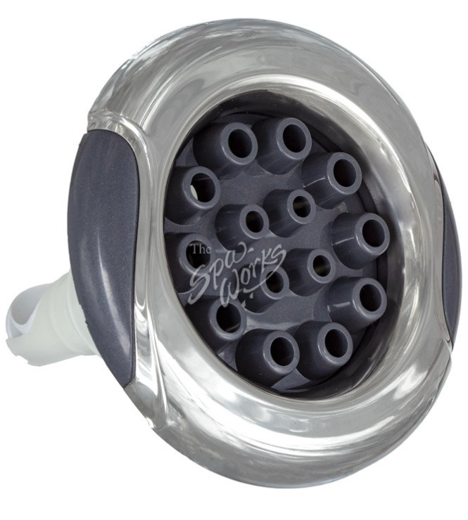 CMP 500 Series Massage Jet 23455-042-700 Stainless Graphite 5 Inch Wave