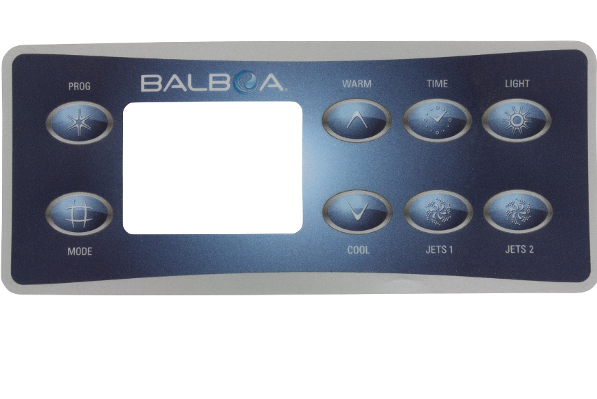Balboa Overlay Deluxe Control Panel 10389 2 Pump