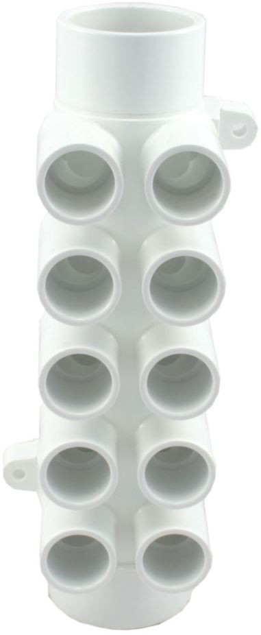Water Manifold, 10 Port 1/2" Barb 21113-100-000