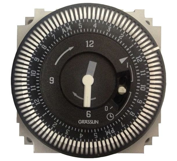 Hot Tub Time Clock 110V 15A 60HZ 24 Hour 5 Lug Bypass FM1 STUZH-120