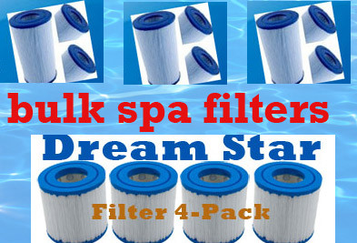 Dream Star Filter 4-Pack QCA Spas