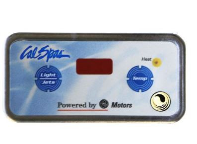 Cal Spa Control Panel 2 Button 1500 Series ELE09200774