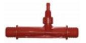 Caldera Spa Ozone Injector 3/4 Inch Barb Red