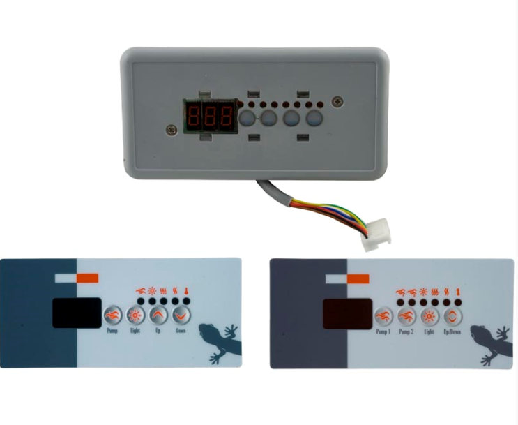 TSC-8-GE1 Gecko Control Panel and Overlay BDLTSC8GE1