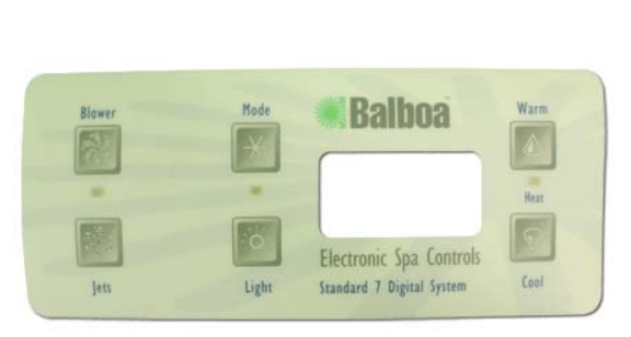 Balboa Digital Deluxe Control Panel 50799