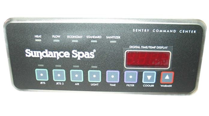 Sundance Spas 750 Control Panel 6600-708