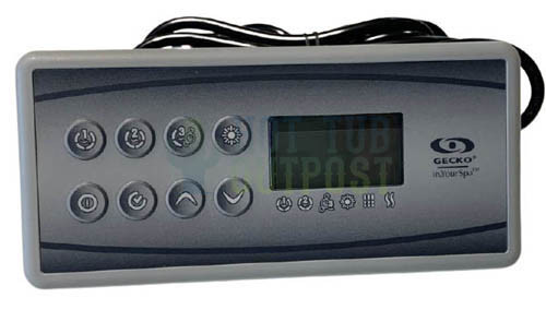 LA Spa Control Panel PL-49775 LCD K4 K-72 Keypad New