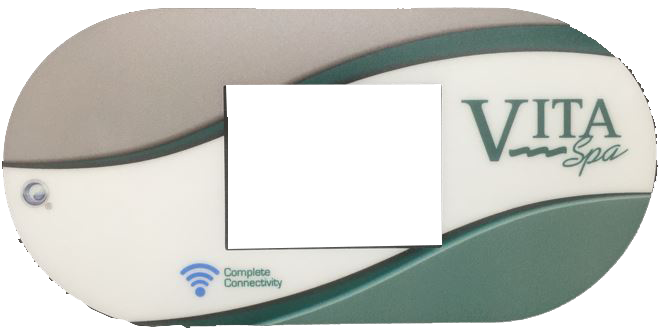 Vita Spa Touch Control Panel Overlay 109056