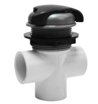 Cal Spa Diverter Valve PLU21300460 Swoosh Gray