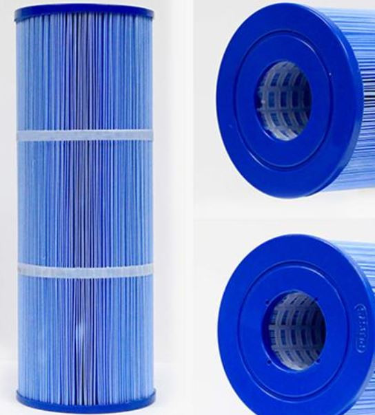 Cal Spa Filter 1 1/2 Inch Fem SAE FIL50-5D13H15FCT-3 Blue