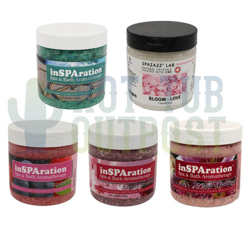 Valentines 4 oz Spa and Bath Crystals Bundle vdaybundle