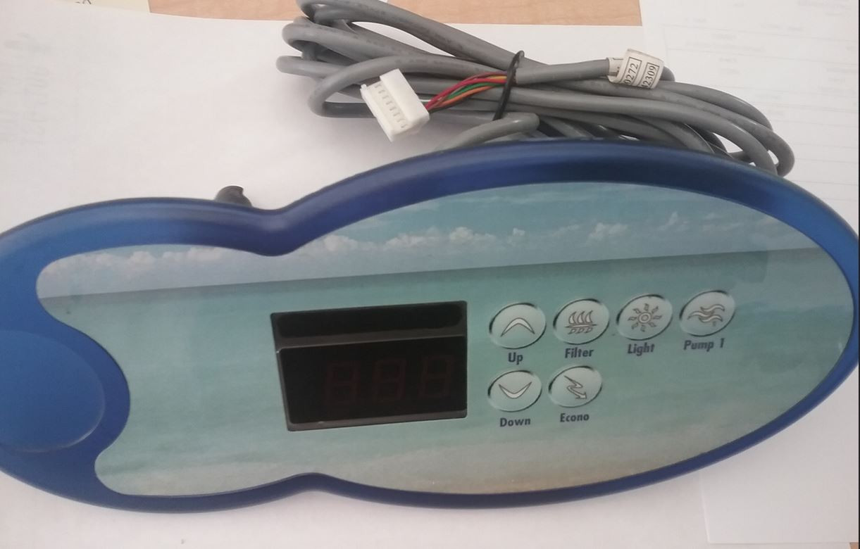 Artesian Control Panel K77 Fish 6 Button