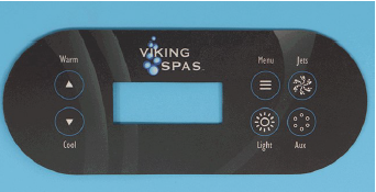 Viking Spa BP100 Overlay 91101 6 Buttons