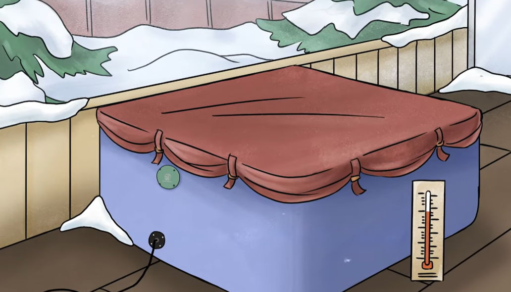 The Spa Dragon Hot Tub Freeze Protection System Monitoring Notification