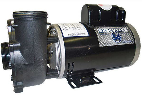 5HP Waterway Executive 230v 2-Speed 56 Frame Spa Pump 2 Inch 3722021-1D