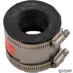 No Hub Coupling 2 Inch PVC to 2 Inch Copper