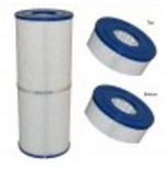 Cal Spa Filter 1 1/2 Inch Fem SAE FIL50-5D13H15FCT-3 Blue