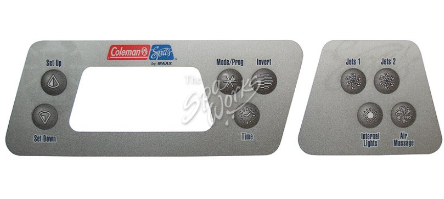 Coleman Spa 103305 Control Panel C400 C600 Series 2003-2005