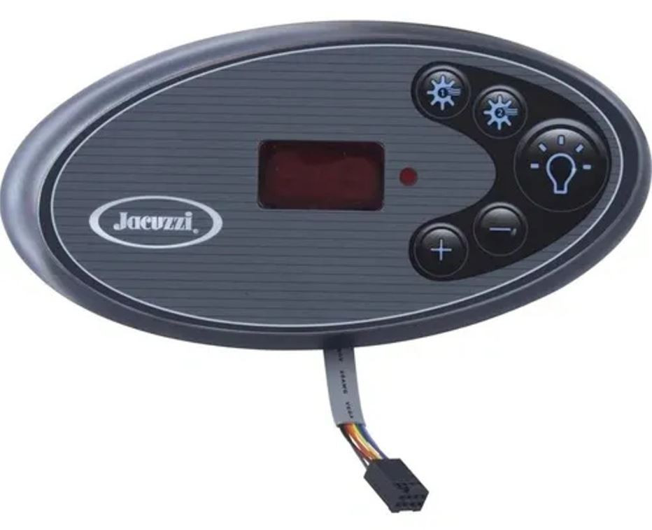 Jacuzzi Spa J-200 LED Series Topside Control Panel 2008-2013 Plus