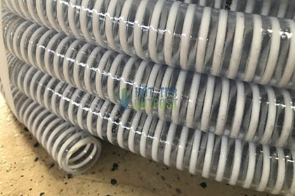 2 Inch PVC Flex Hose 2-Feet Section 100646