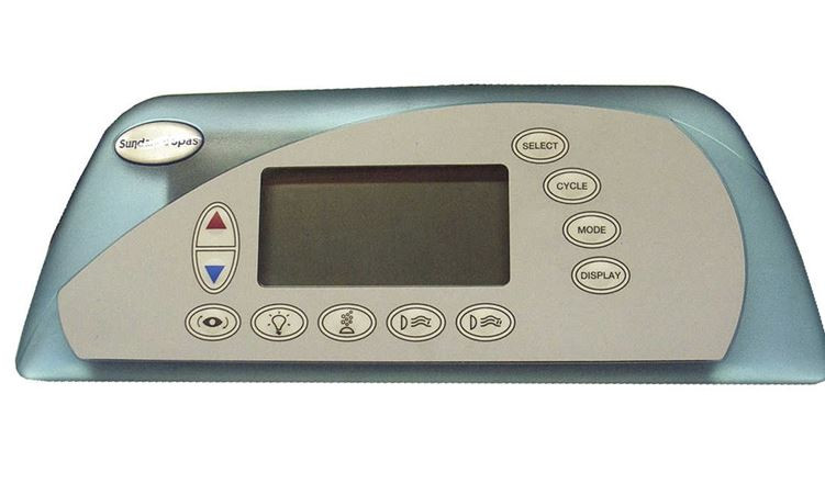 Sundance Spas 850 Inground Control Panel 6600-843