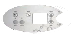 Saratoga Spa Control Panel Overlay 46795