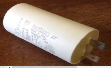 Capacitor 45uf 319-0070 for Emerson 2-Speed 2HP 2.5HP Motor High Spd