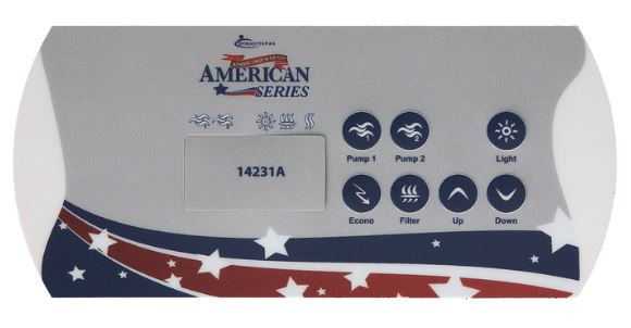 Dynasty 7 Button 2 Pump K-85 Overlay 14231