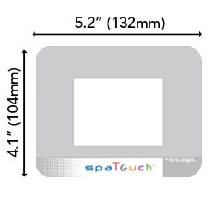 Spa Touch Square BP Control Panel 50401
